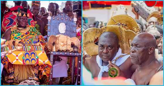 Asantehene's Golden Stool Sikadwa Kofi Makes 1st Appearance In 25 Years ...