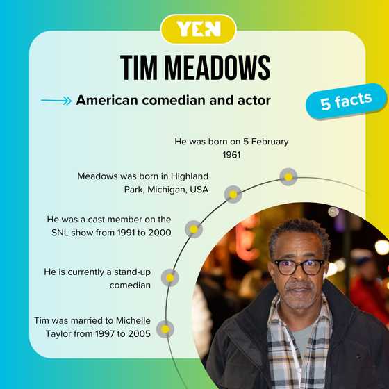 Meet Tim Meadows: All about the comedian's career, net worth & family ...