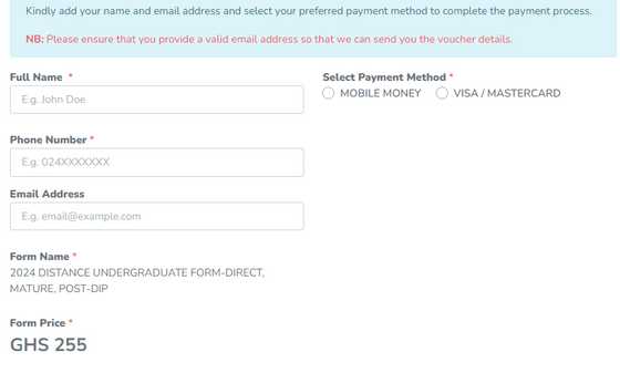 University of Education Winneba (UEW) distance education: fees, forms ...