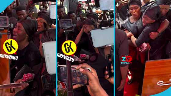 Odo Broni Grabs Daddy Lumba’s Framed Photo From Stand, Lifts It and ...