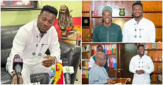 Asamoah Gyan: Speaker Of Parliament Alban Bagbin Congratulates Him Over ...