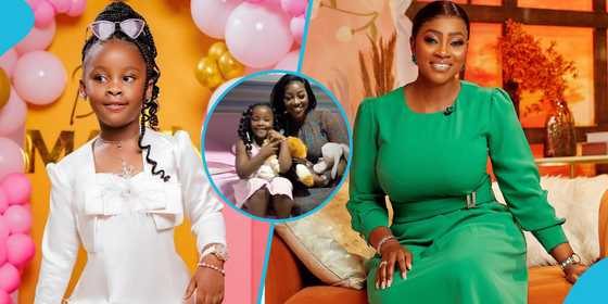 Baby Maxin: Nana Ama McBrown's Child Boldly Gives Cookie Tee A Tour Of ...