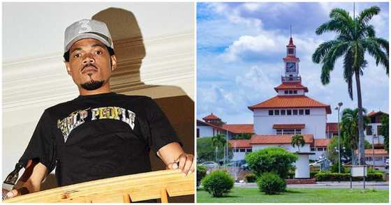 "University of Ghana is Historic" - US Artist Chance the Rapper ...