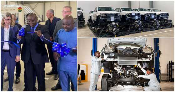 Ghana Government Inaugurates $8 Million Volkswagen Car Assembly Plant ...