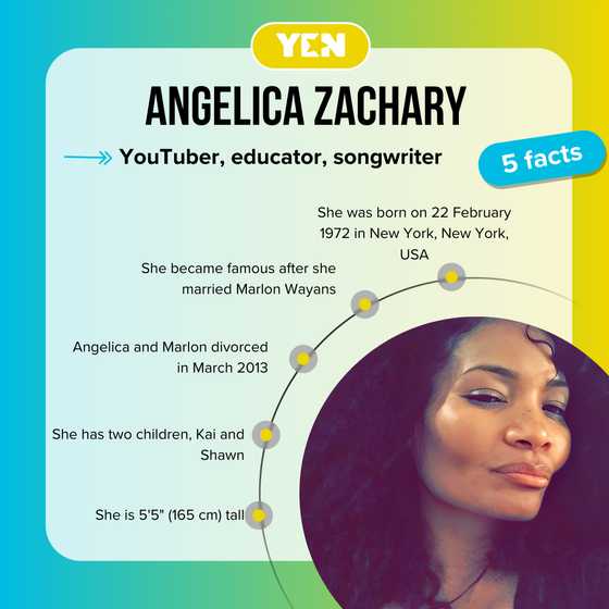 Who is Angelica Zachary, the first wife of actor Marlon Wayans? - YEN ...