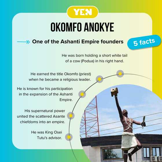 What is the history of Okomfo Anokye? Real name, virtues, sword - YEN ...