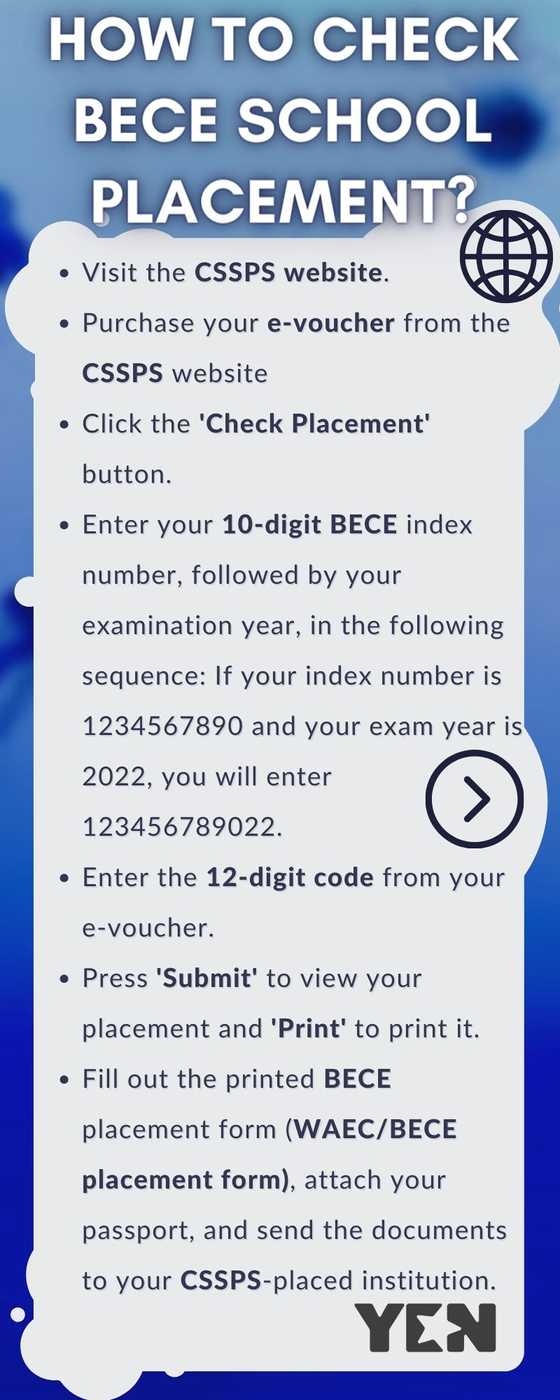 BECE school placement: Easy and complete step-by-step guide - YEN.COM.GH