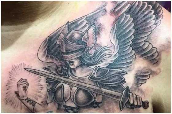 15 of the best guardian angel tattoo designs and ideas that everyone ...