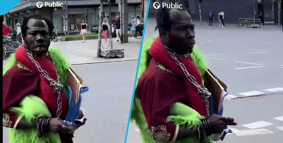 Ghanaian Man Goes Mad In The US, Netizens React To Viral Video: "He ...