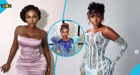 S3fa: Ghanaian Singer Looks Breathtaking In Long-Sleeve African Print ...