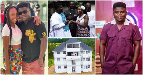 Wode Maya: Ghanaian YouTuber and His Kenyan Wife Gifted Apartments as ...