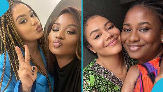 Nadia Buari Celebrates Her Younger Sister Samera Buari's Birthday With ...