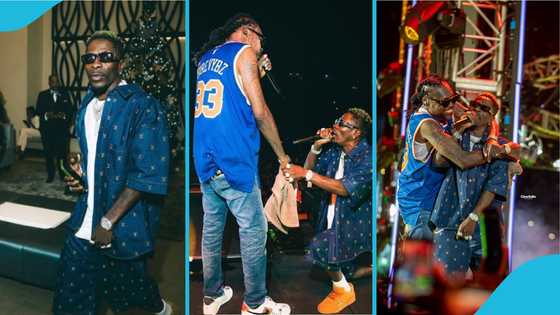 Shatta Wale's Louis Vuitton Outfit He Rocked To Perform On Stage With ...