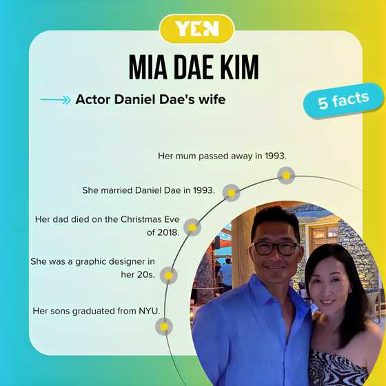 Who is Mia Dae Kim? The untold story of Daniel Dae's wife - YEN.COM.GH