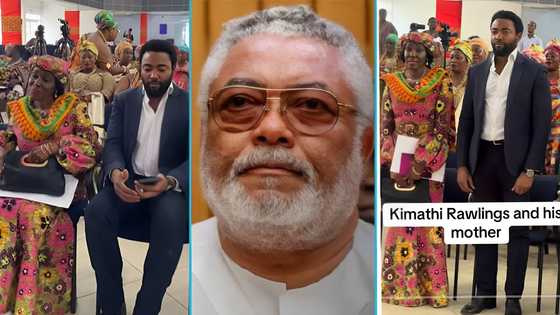Kimathi Rawlings: JJ Rawlings' Son Accompanies His Mother To A Public ...