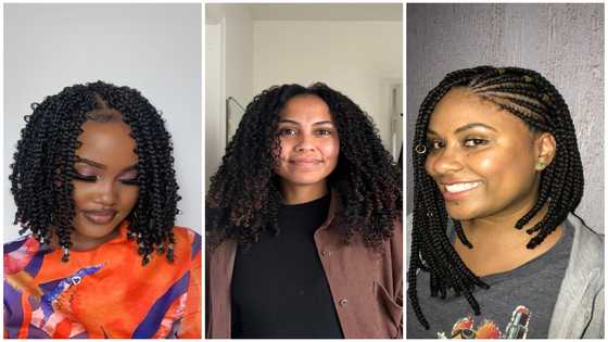 25 Easy short loc styles for females with short hair (pictures) - YEN ...