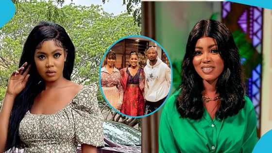 Adina Causes A Stir As She Stuns In White Silky Thigh-High Dress And ...