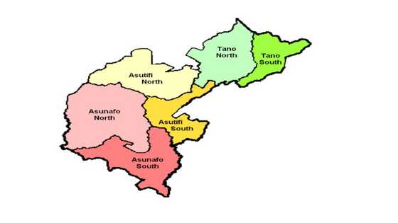 List of Oti Region districts and their capitals in 2021 - YEN.COM.GH