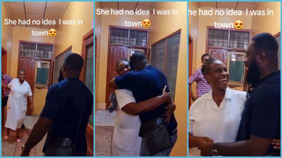 Ghanaian Lady Returns Home Unannounced After Four Years In UK ...