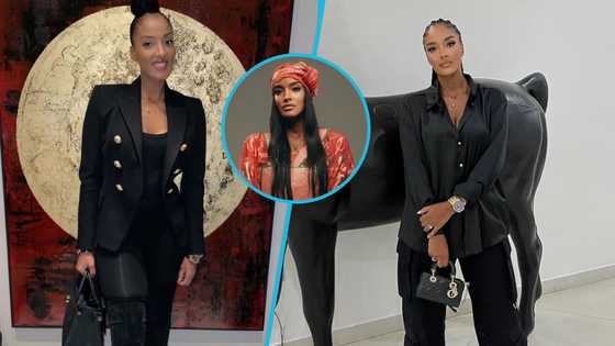 Asantewaa Recreates Mya Jesus' White Dress Design To Her Son's ...