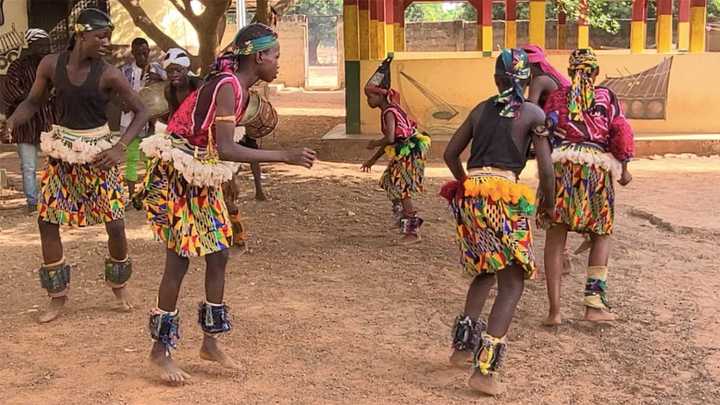 Ethnic groups in Ghana and their dances, frequently seen at traditional ...