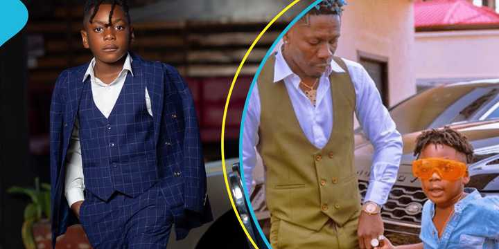 Shatta Wale: Majesty Looks Big And Tall On 8th Birthday, Michy ...