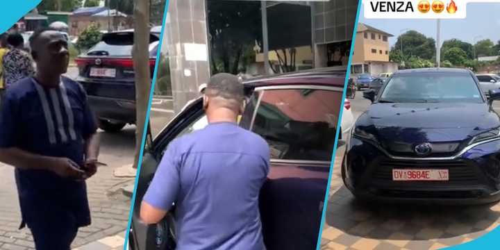 Akrobeto: Ghanaian Actor Drives Sleek 2022 Toyota Venza In Video ...