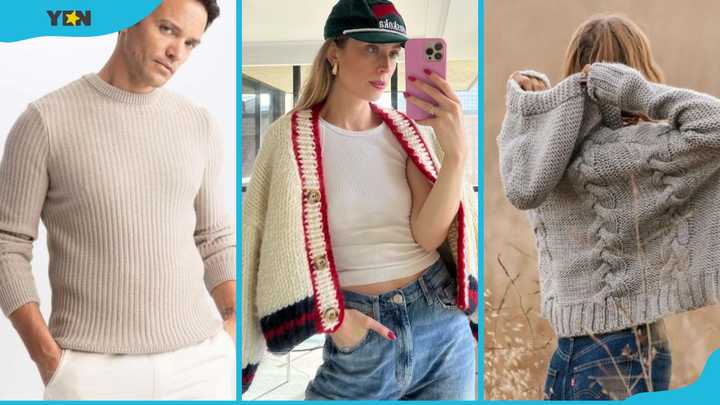 50 different types of sweaters for male and female with names - YEN.COM.GH