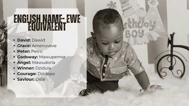 200+ Ewe names for baby boys and girls and their meanings - YEN.COM.GH
