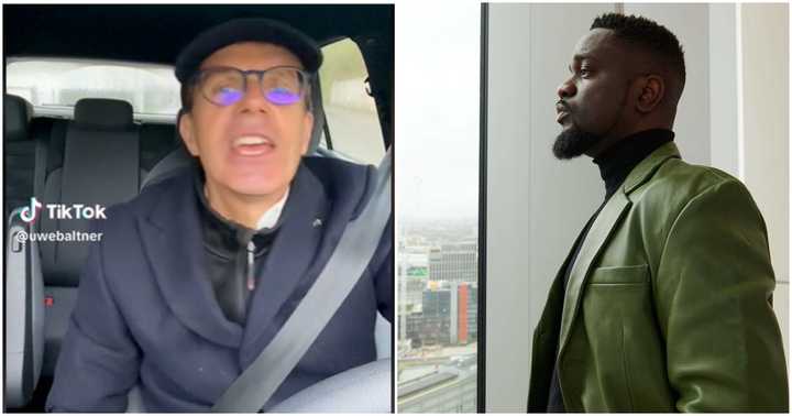 White Man Uwe Baltner Jams To Sarkodie's Adonai On TikTok In Viral ...