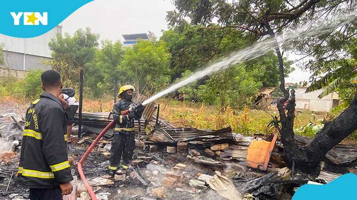 Kumasi Adum Rocked By Massive Fire, Several Shops Destroyed - YEN.COM.GH