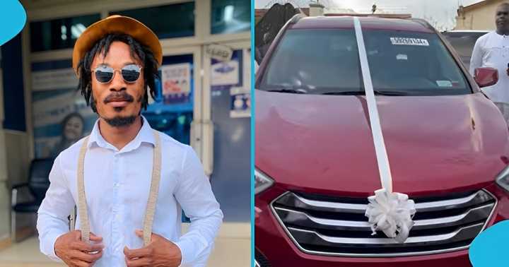 Father Ankrah: Ghanaian YouTuber Surprises His Mother With A New Car On ...