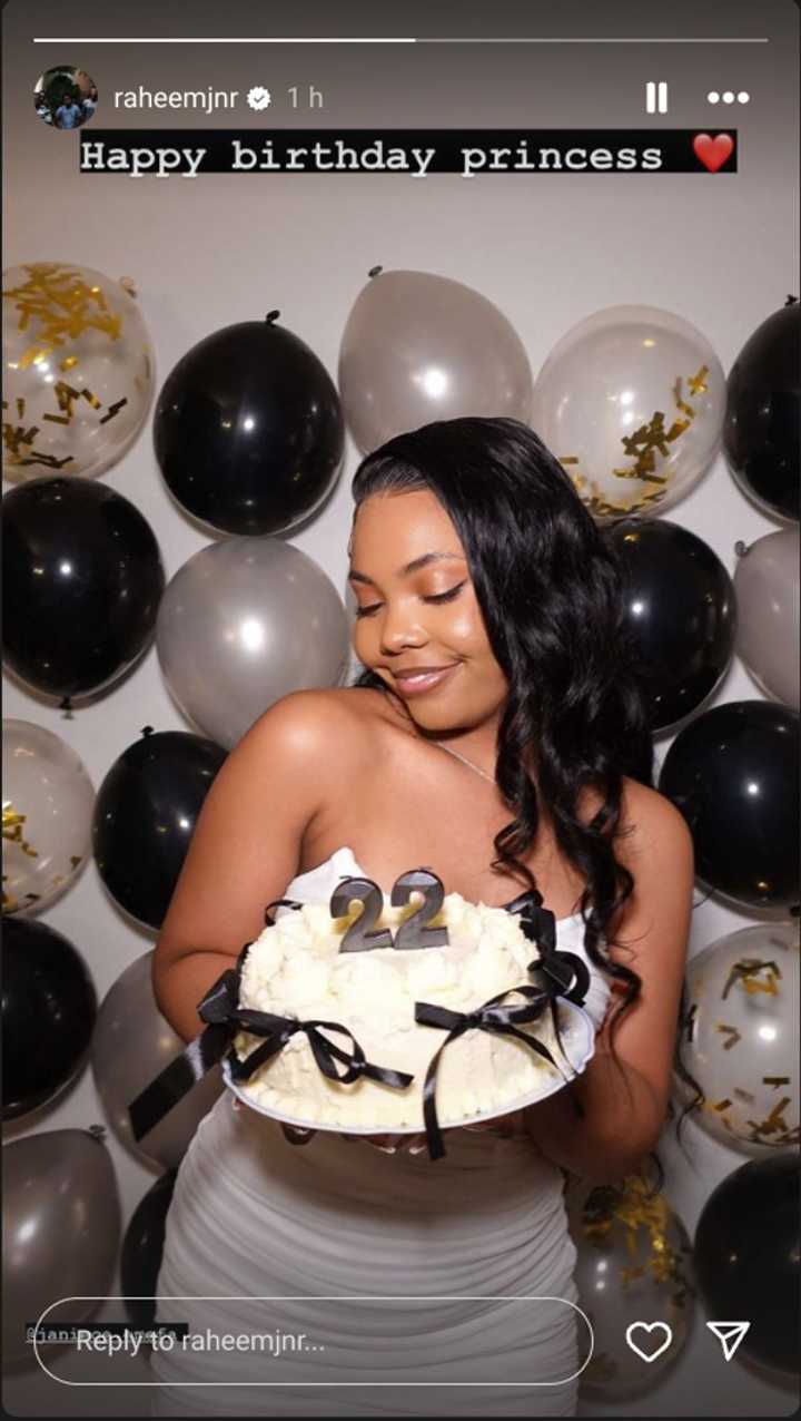 Rahim Banda: Young Actor's Girlfriend Janiece Emefa Celebrates 22nd ...