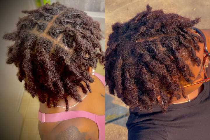 40+ easy short loc styles for females with short hair (inspiration ...