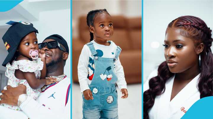 Fella Makafui's Daughter Island Begs Her Not To Leave As She Steps Out ...