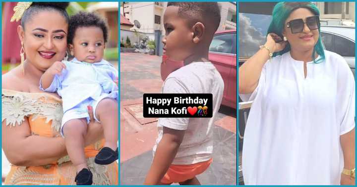 Matilda Asare: Kumawood Actress Celebrates Last Son Aaron Nana Kofi's ...