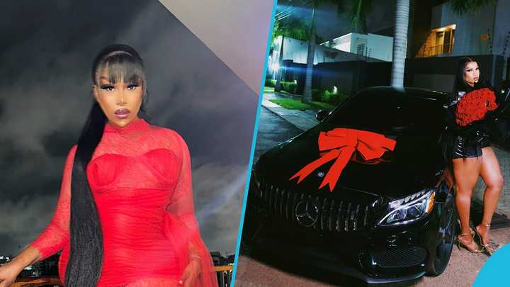 Ohemartin: Trans Model And Former Botwe Student Flaunts Mercedes Benz C ...