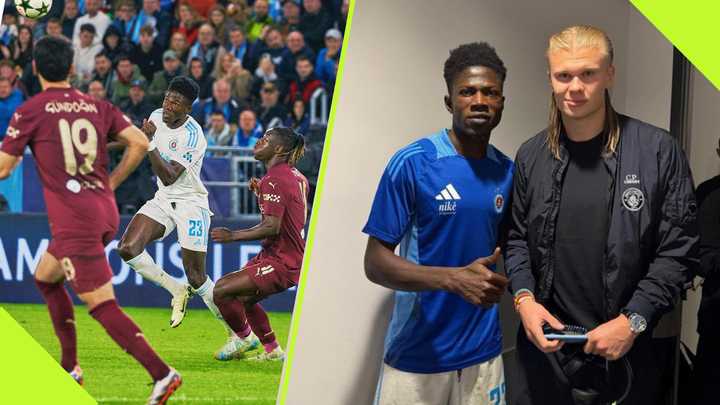 Zuberu Sharani: Former Ghana U20 Star Meets Erling Haaland After UCL ...