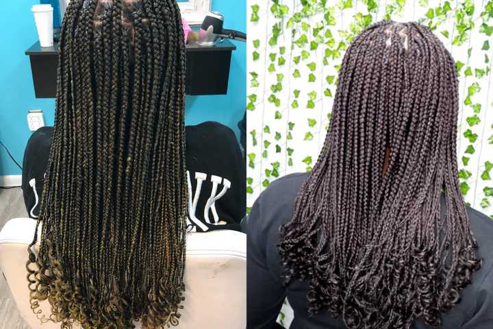 20 best knotless braids with curls hairstyles for a gorgeous look - YEN ...