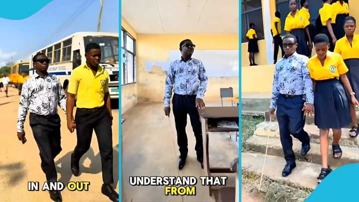Meet Benjamin Annan, A Visually Impaired History Teacher At Breman ...