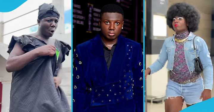 Akonoba Shares His Experience Wearing Makeup And Female Clothes ...