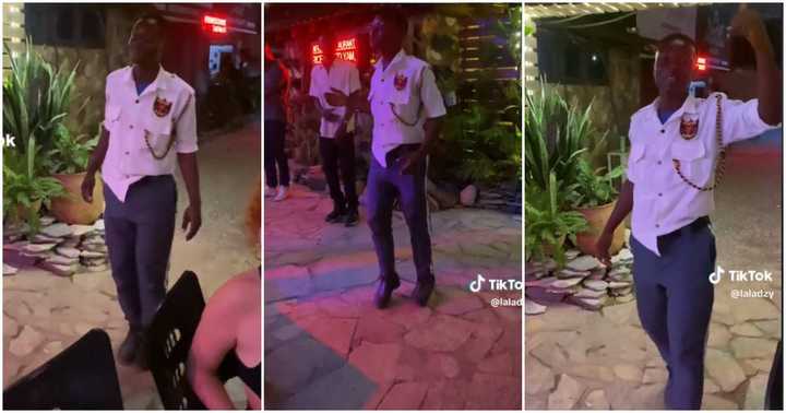 Security Man With Super Energy Shows Off Dance Moves To Adults, Video ...
