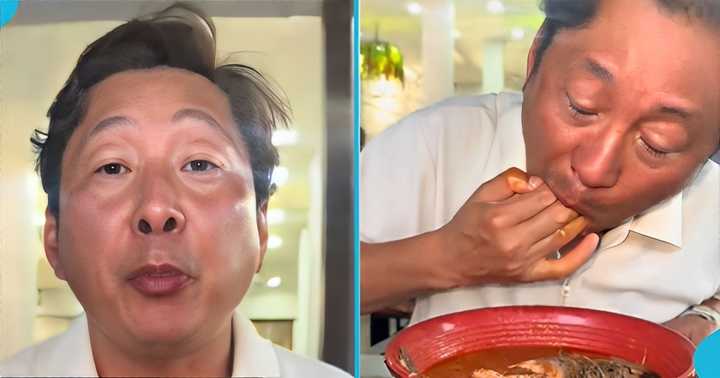 Asian Man Goes Viral for Enjoying Fufu While Singing KiDi’s “Lomo Lomo ...