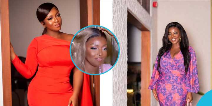 Yvonne Okoro: Ghanaian Actress Looks Gorgeous In Charming Blond ...