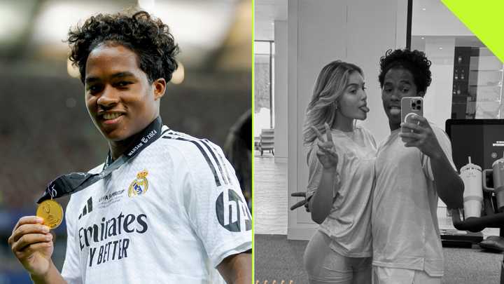 Endrick's Hot Girlfriend Shares Fresh Photo With Real Madrid Star at ...