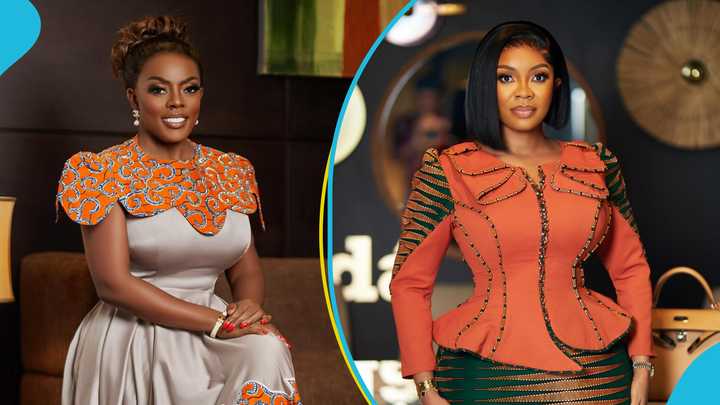 Nana Aba And Serwaa Amihere Remove Their Wigs, Eat Ampesi With Their ...
