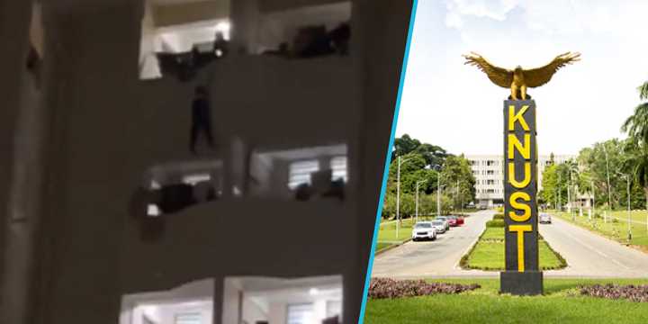 KNUST: Housemates Save Student Who Attempted to Fall Off Storey ...