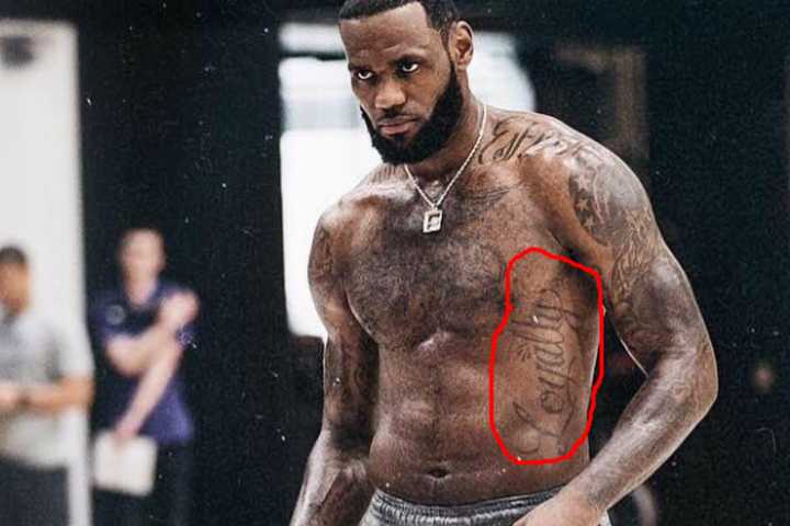 A list of all LeBron James' tattoos and their meanings (with photos) - YEN.COM.GH