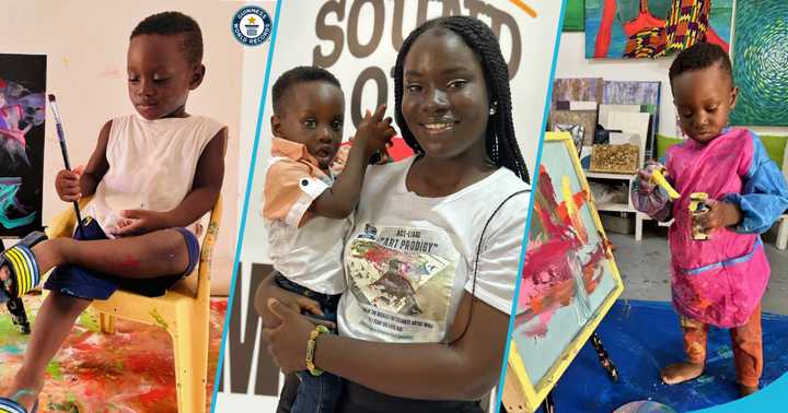 Ace-Liam: GWR Celebrates World's Youngest Artist With Touching Post And ...