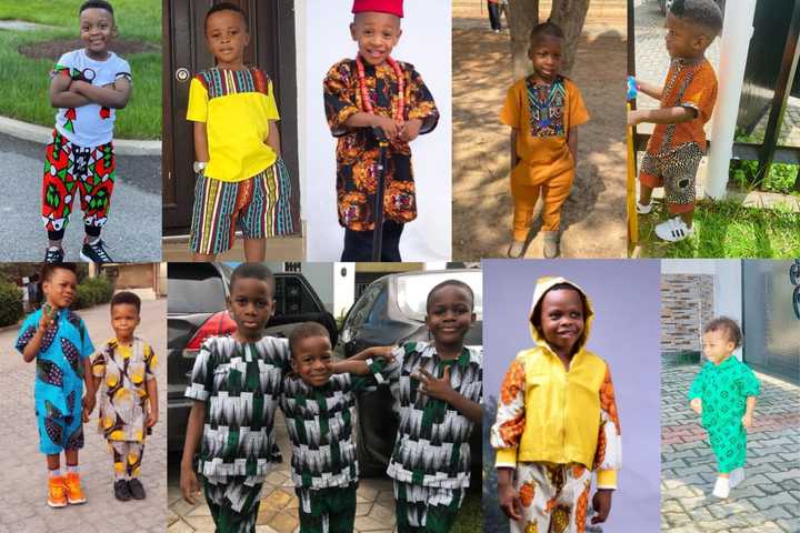 75 latest children's Ankara styles in 2024: for boys and girls (with ...